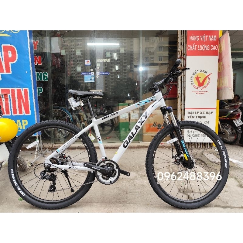 (Liên hệ shop nhận giá tốt) Xe đạp thể thao, xe đạp MTB Galaxy BM760 size 27.5" (tặng: chắn bùn ...