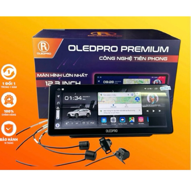 Màn hình Premium 12.3 inch tích hợp cam 360 ram 4-32 chip 7862 | Shopee ...