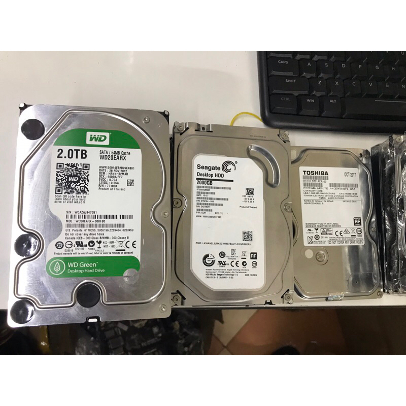 Ổ cứng hdd hàng chính hãng 1TB 2TB 500GB dùng cho máy tính bàn,laptop ...