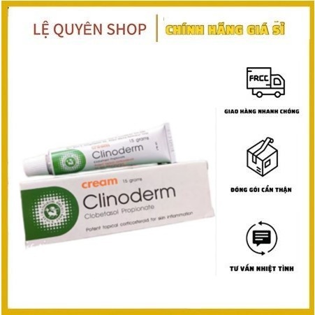 [CHÍNH HÃNG] Kem bôi vảy n.ến, khô da Clinoderm Thái Lan tuýp 15g ...