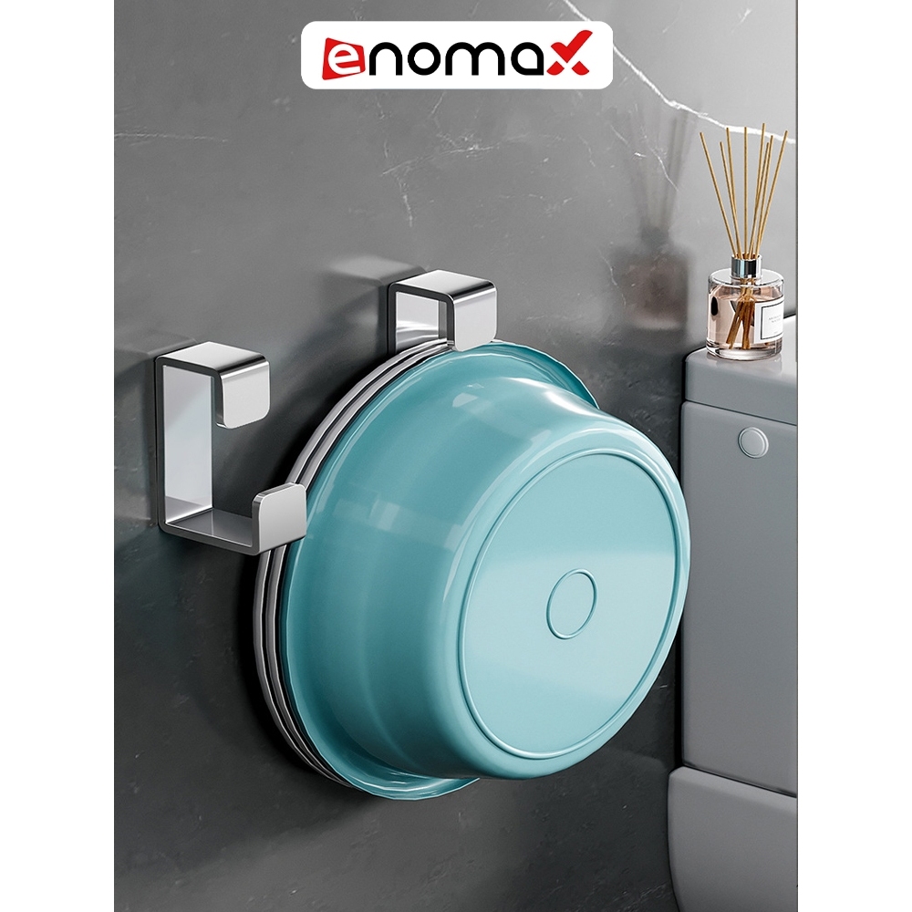 Móc treo chậu Enomax dán tường, chịu lực bền bỉ, chất liệu nhôm hàng ...