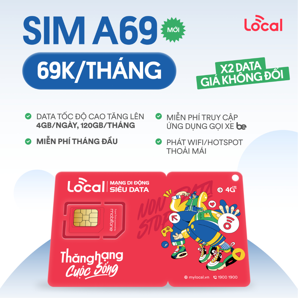 Combo Sim A69 và A79 - Sim data tốc độ cao | Shopee Việt Nam