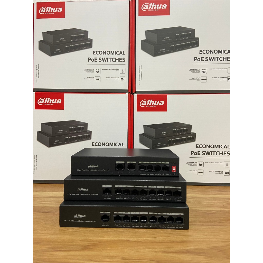 Switch POE Dahua Chính Hãng - Xịn Sò | Shopee Việt Nam