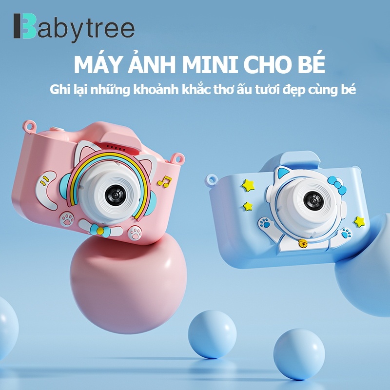 Máy ảnh cho bé BABYTREE chụp hình kỹ thuật số mini tiện lợi độ phân ...