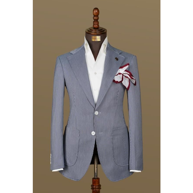 BO VEST THE TUXEDO ADAM XANH SÁNG HỌA TIẾT STRIPE BV333 | Shopee Việt Nam