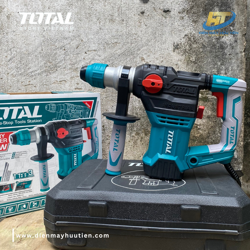 Máy khoan đục bê tông TOTAL TH1153216 1500W | Shopee Việt Nam