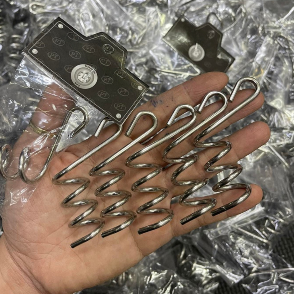 [Loại Inox] Pass kẹp , bát kẹp dây dầu mẫu lò xo Inox 304 | Shopee Việt Nam