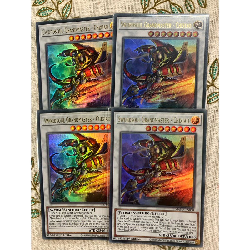 [LiLy_Yugioh] Lá bài Swordsoul Grandmaster - Chixiao - MAMA-EN038 ...