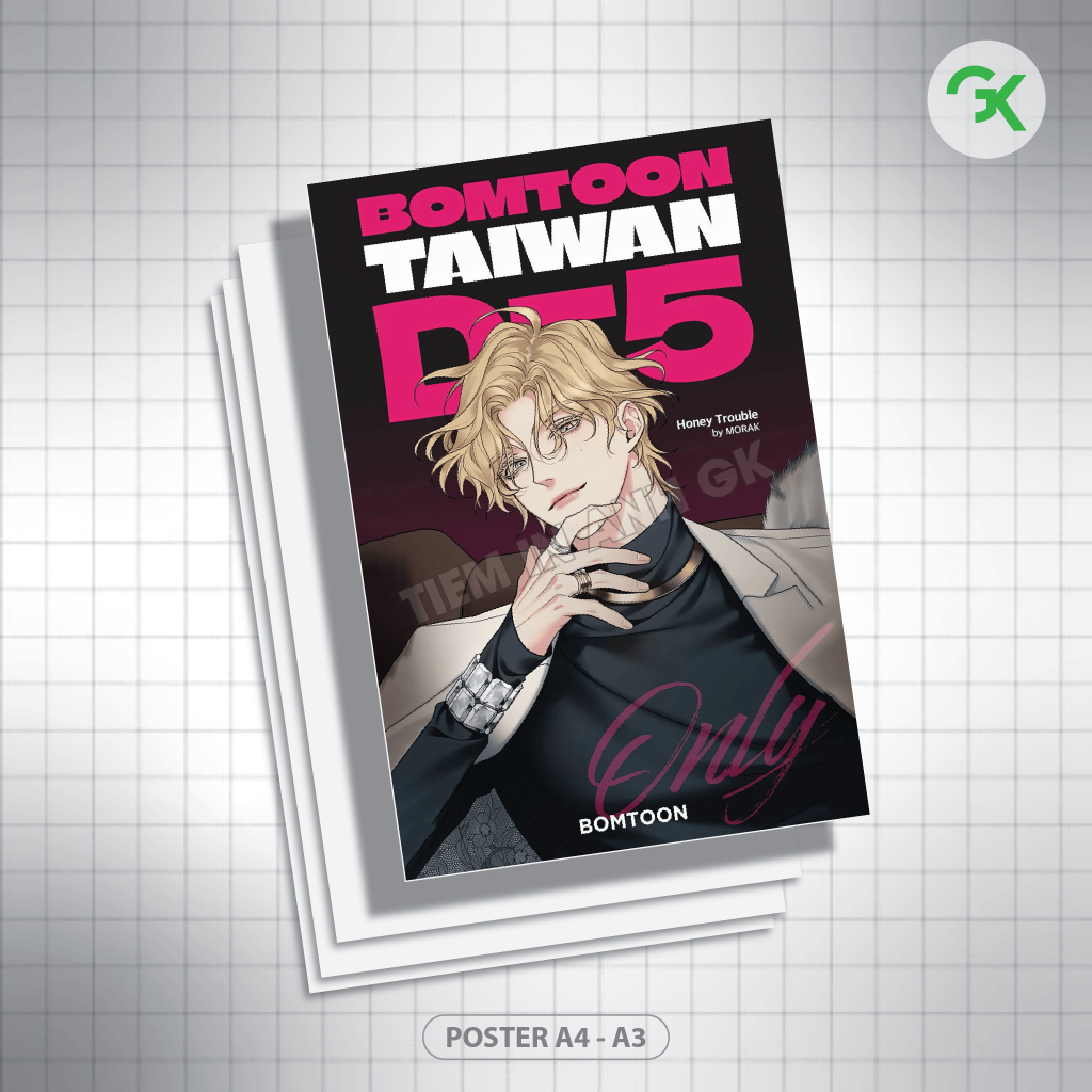 Poster BOMTOON Limited Manhwa BL | Shopee Việt Nam