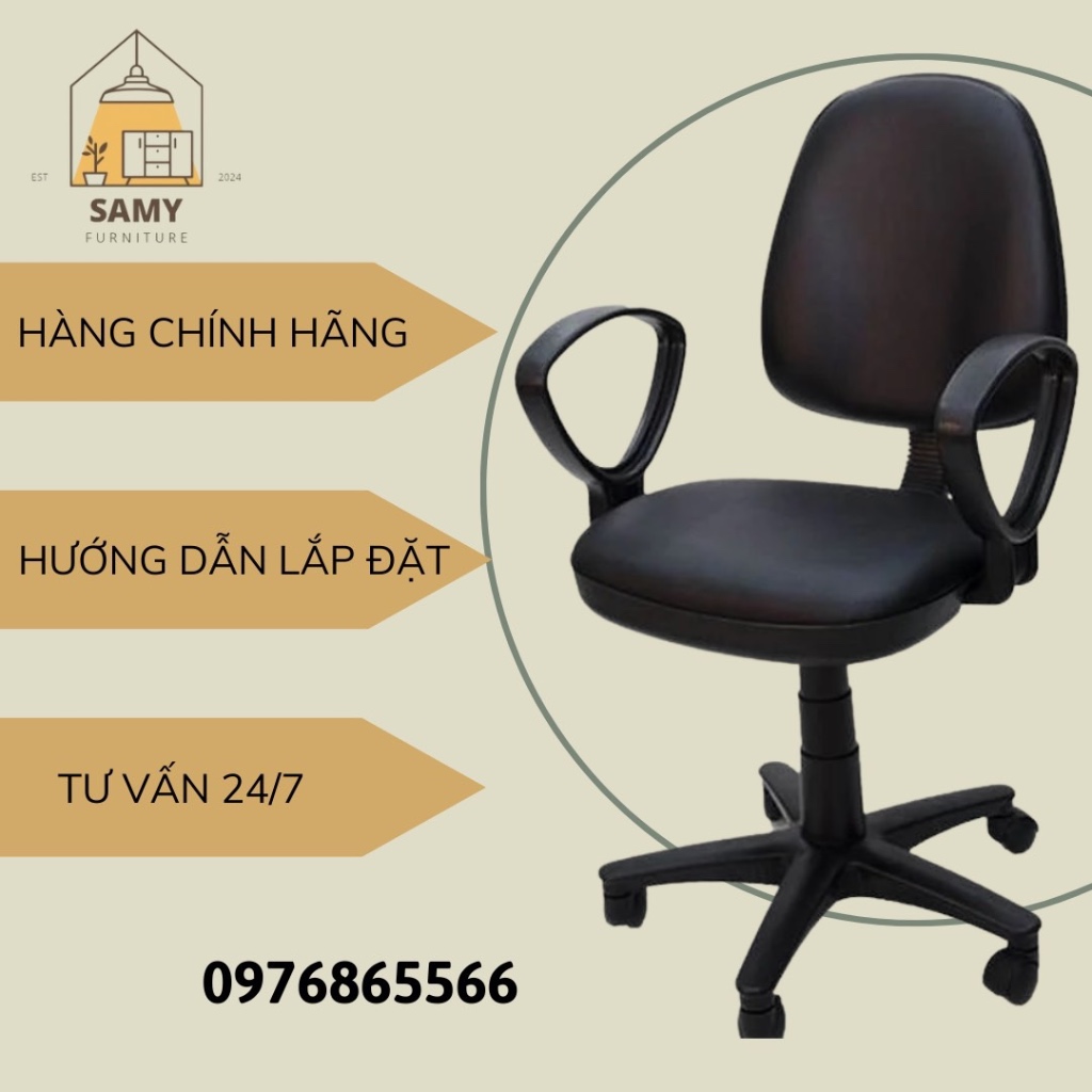 [HÀNG CHÍNH HÃNG] GHẾ XOAY VĂN PHÒNG SG550 HOÀ PHÁT - THE ONE | Shopee ...