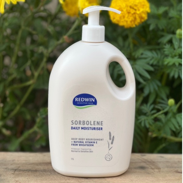 Mẫu mới Kem dưỡng đa năng Redwin Sensitive Skin Sorbolene 1.1 lít ...
