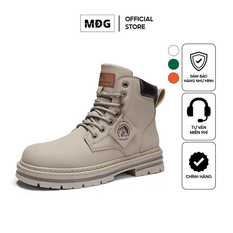 [ FreeShip ] Giày Boot Da Nam MĐG013 phong cách bụi bặm 2024, chất bao ...