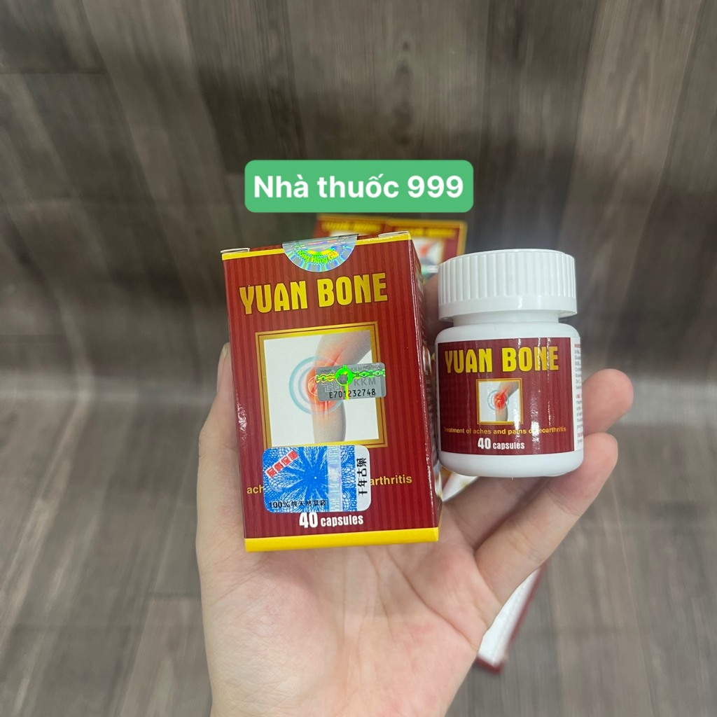 Viên uống xương khớp Yuan Bone ( hộp 40 viên) Hàng 3 Tem | Shopee Việt Nam
