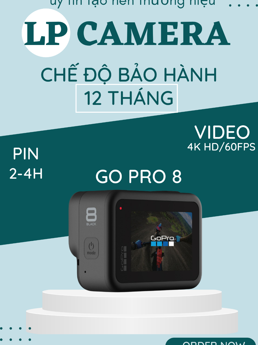 camera hành động gopro hero 8 black | like new | chính hãng | Shopee Việt Nam