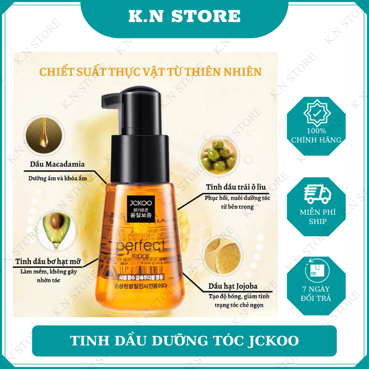 Tinh Dầu Dưỡng Tóc JCKOO Perfect Repair Hair Serum Phục Hồi Tóc Khô Xơ ...