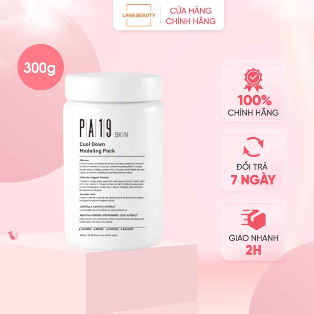 Mặt Nạ Phục Hồi PA19 Skin Cool Down Modeling Pack Vitamin C 300g ...