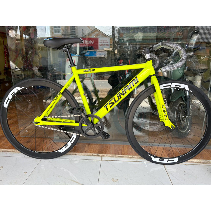 Xe Đạp TSUNAMI Single Speed - Sên Đậu, mới 100% | Shopee Việt Nam