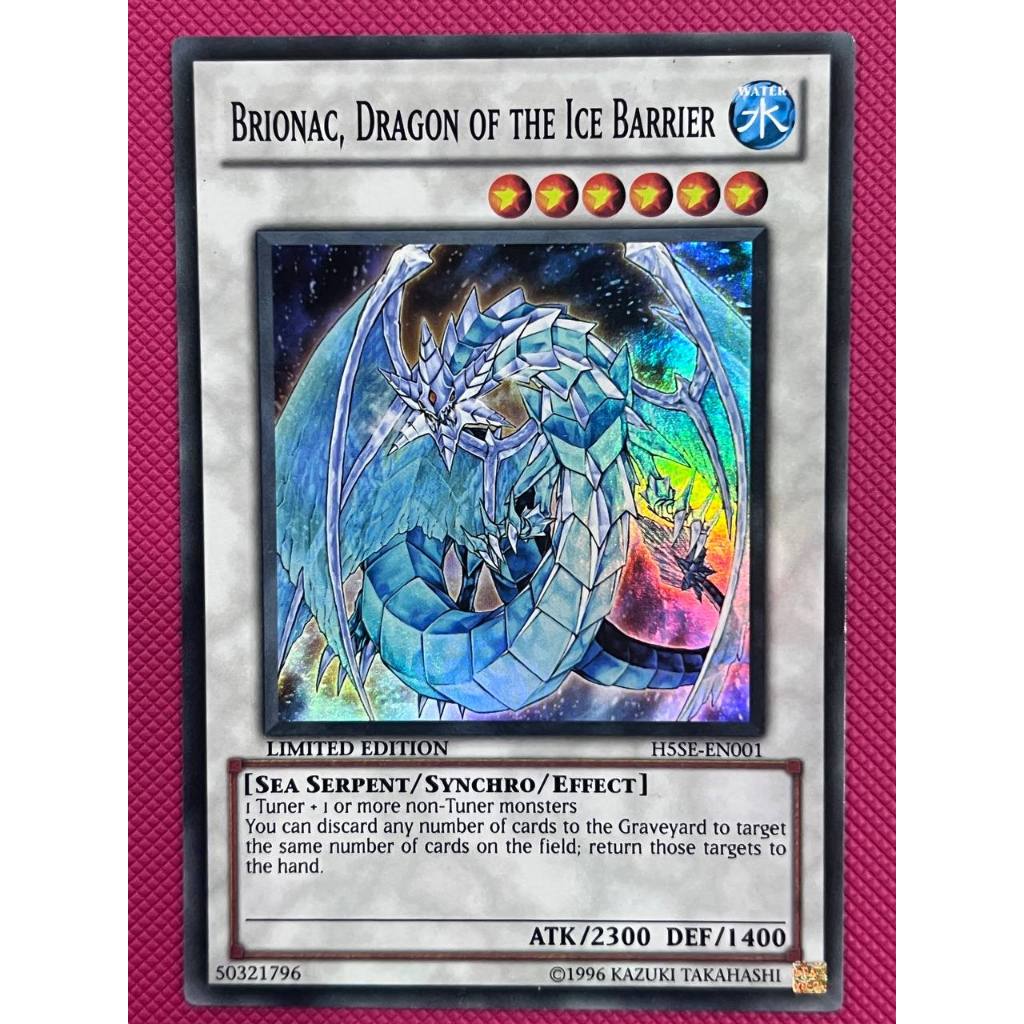 [YGO Edison] Thẻ bài Yugioh: Brionac, Dragon of the Ice Barrier | Shopee Việt Nam
