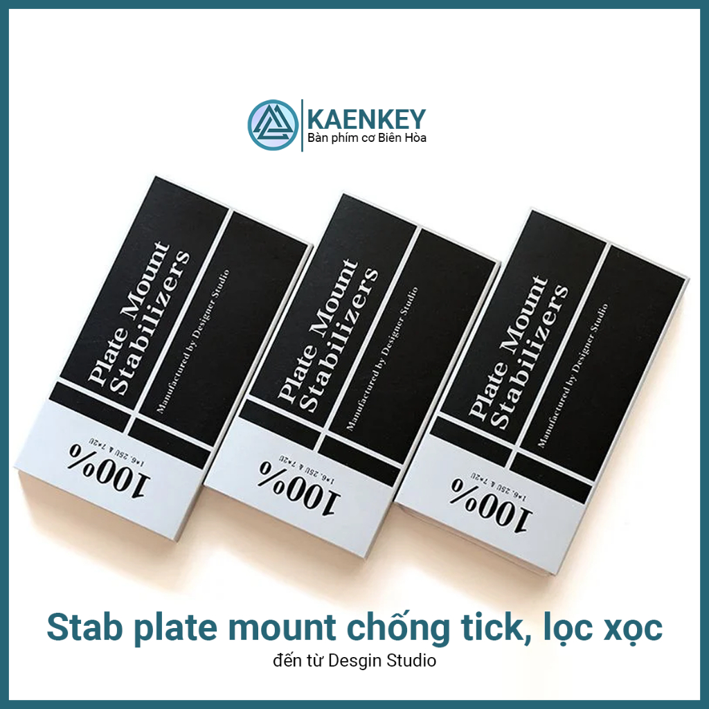 [Kaenkey] Stab chống tick, Design Studio Stab Plate mount cho bàn phím ...