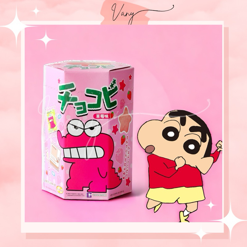 [Kèm Sticker] Bánh Chocobi Kuromi Crayon Shin Chan Cậu Bé Bút Chì Thỏ ...