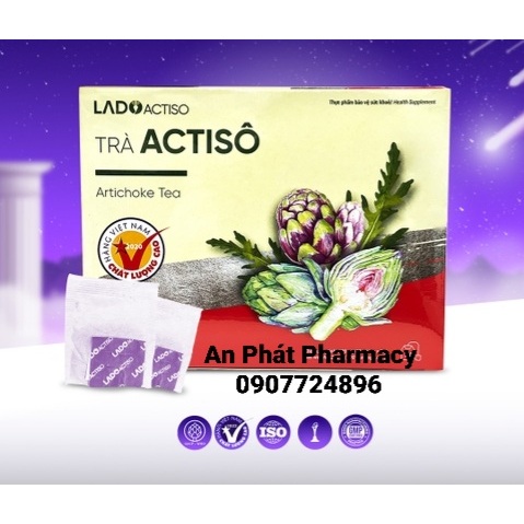 Trà Actiso Túi Lọc Ladophar Thanh Lọc Cơ Thể Tăng Cường Chức Năng Gan ...