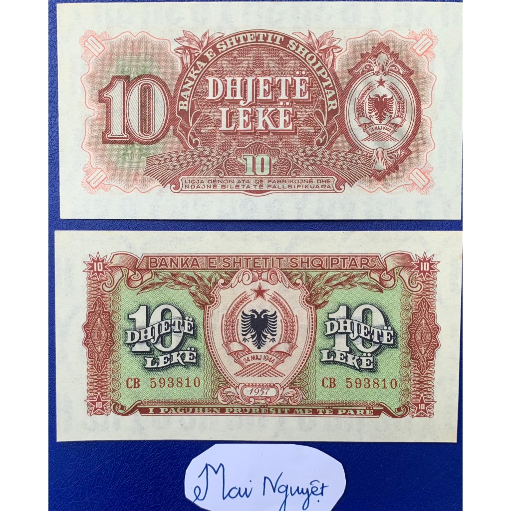 Sưu tầm Tờ 10 Leke 1957 của Albania | Shopee Việt Nam