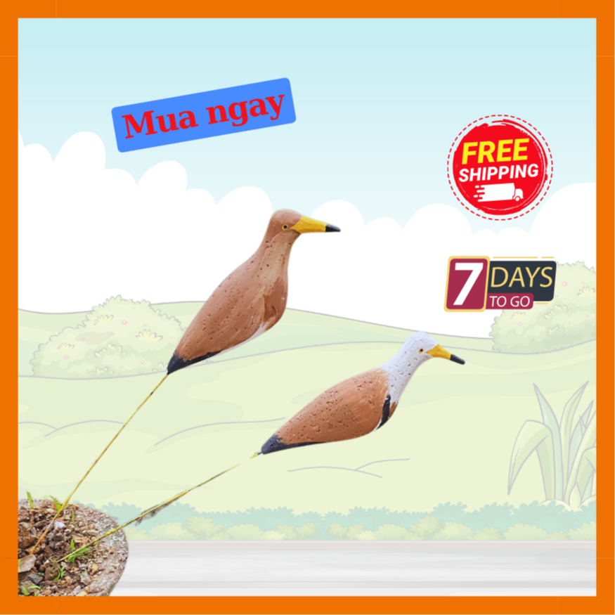CHIM TE VÀNG XỐP CỨNG TRANG TRÍ,chim xốp,chim giả xốp | Shopee Việt Nam