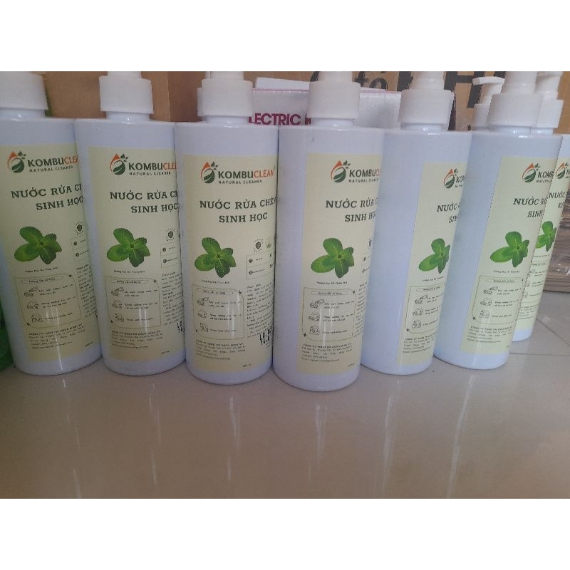 Nước rửa chén, rửa bình sữa sinh học thành phần lá ổi an toàn, tự nhiên chai 500 ml | Shopee ...