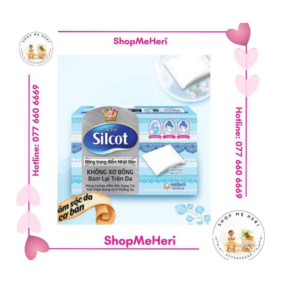 [SỈ] THÙNG 20 Bông tẩy trang Silcot 82 miếng/hộp | Shopee Việt Nam