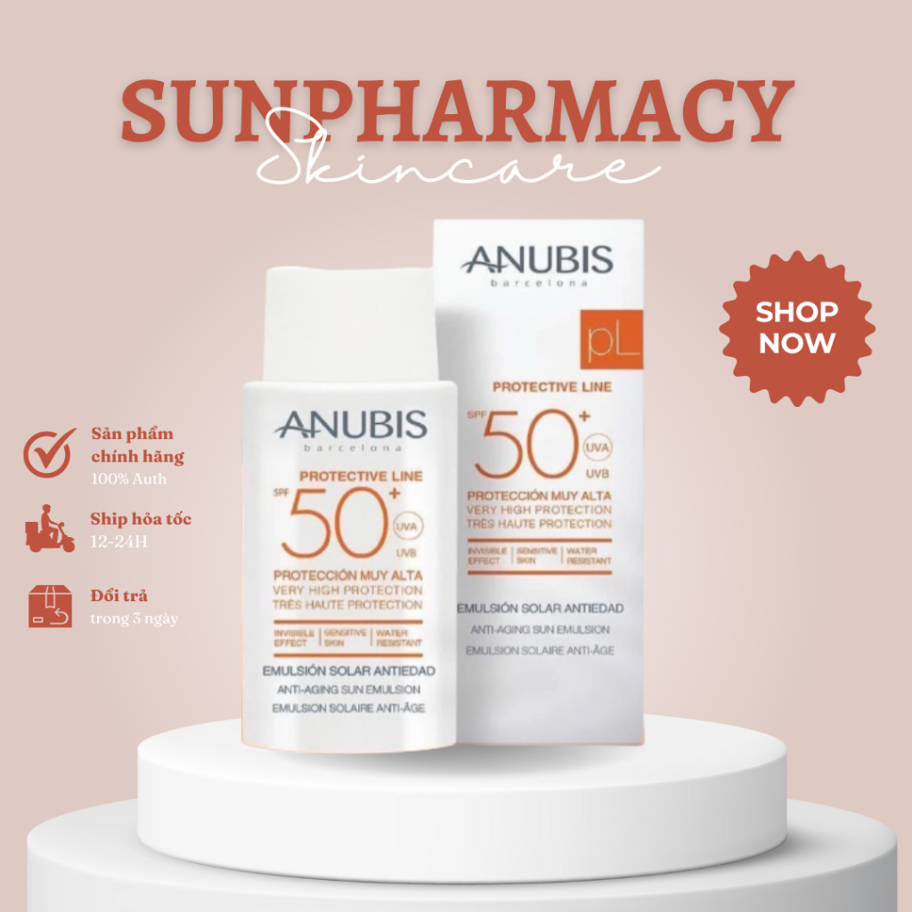 ANUBIS Protectibe Line SPF50 Kem chống nắng Anubis dành cho da nhạy cảm ...