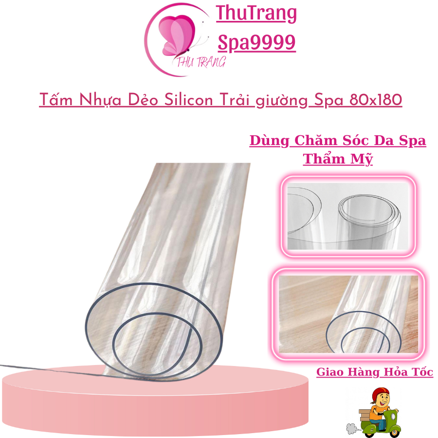 Tấm Nhựa Dẻo Trong Suốt Trải Giường Spa | Massage Tắm Trắng Giảm Béo Gội Đầu Dưỡng Sinh KT ...