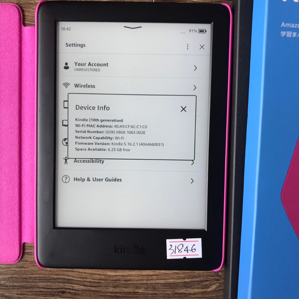 Máy đọc sách Kindle Basic 10 8Gb CODE 31846 | Shopee Việt Nam