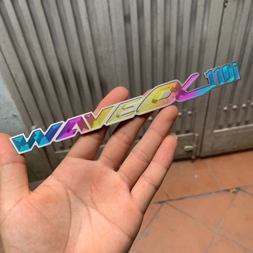 LOGO TEM STICKER TITAN GR5 BIKER RACING ZHIPAT RCB WAVE A110 | Shopee ...