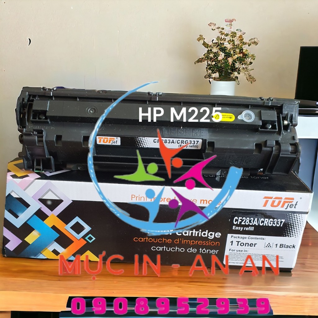 Hộp mực máy in HP M225/ 83A/CF283 tương thích cho máy HP M127FN, M125 ...