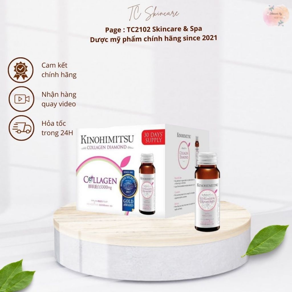 Kinohimitsu Collagen Diamond hộp 16 chai 50ml | Shopee Việt Nam