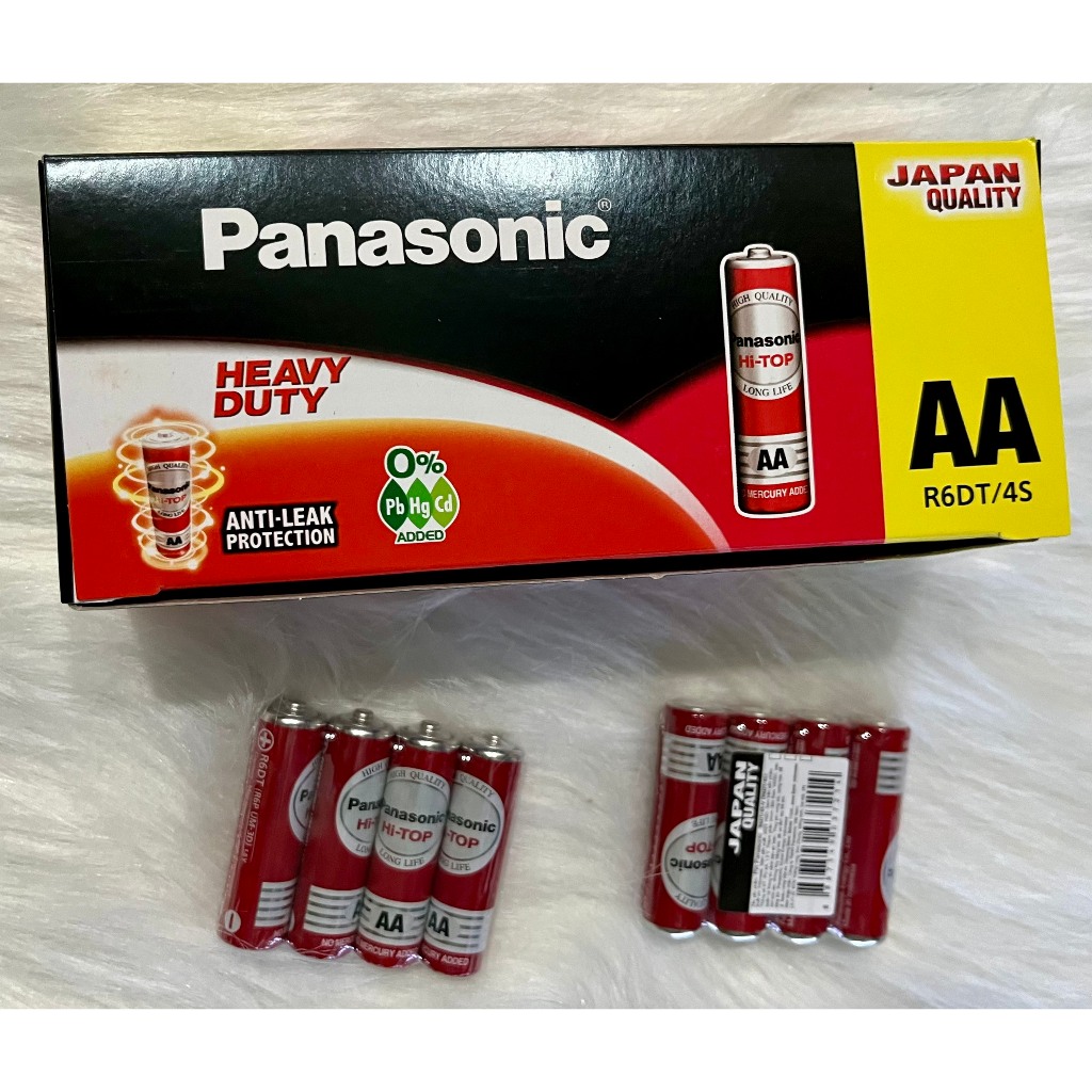 Pin Panasonic AA - Pin Tiểu Đỏ - Hộp 60 Viên - Hàng Chính Hãng | Shopee ...