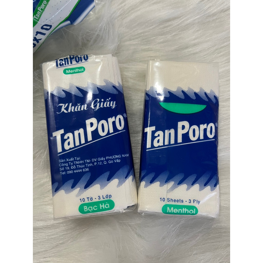 Khăn Giấy Tanpro - Giấy Bỏ Túi Du Lịch Tiện Lợi - Cây 10 Gói Nhỏ | Shopee Việt Nam
