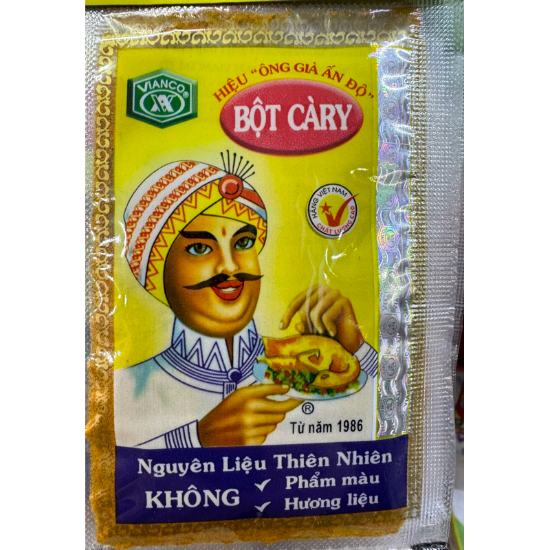 Bột Gia Vị Nấu Cary (Cà Ri) Việt Ấn Vianco Gói 3.5Gr | Shopee Việt Nam