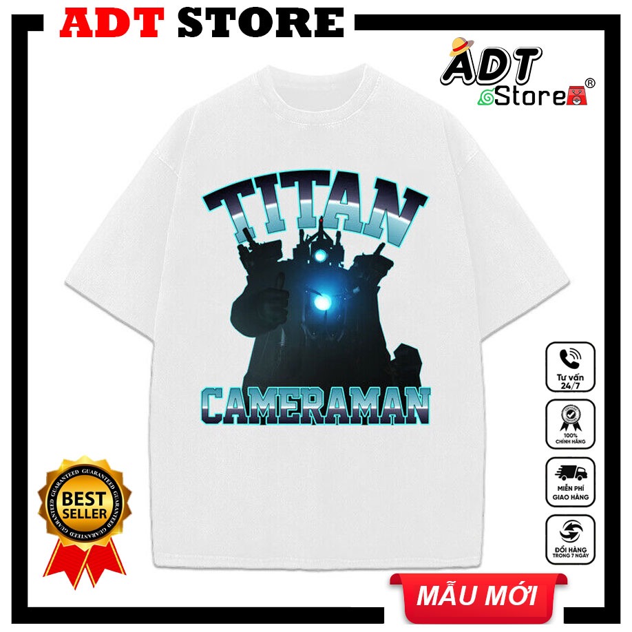 Áo skibidi toilet, titan speaker man, titan tv man, titan camera man ...