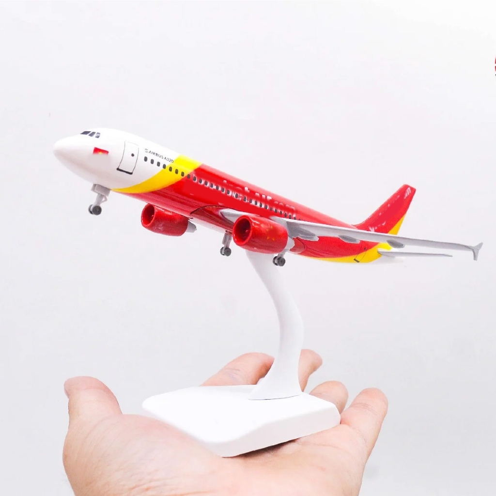 Mô hình máy bay bằng kim loại có bánh Boeing Airbus A321 A330 A350 A380 ...