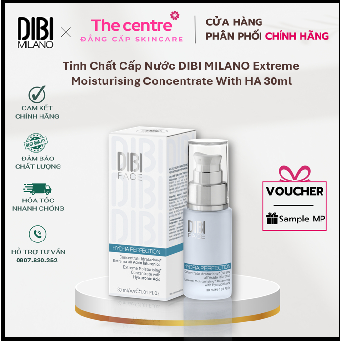 [Chính Hãng] Serum HA DIBI MILANO Extreme Moisturising Concentrate With ...
