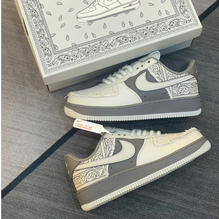 Giày Thể Thao AF1 Low X Travis Scott Grey White. Giày Thể Thao AF1 ...