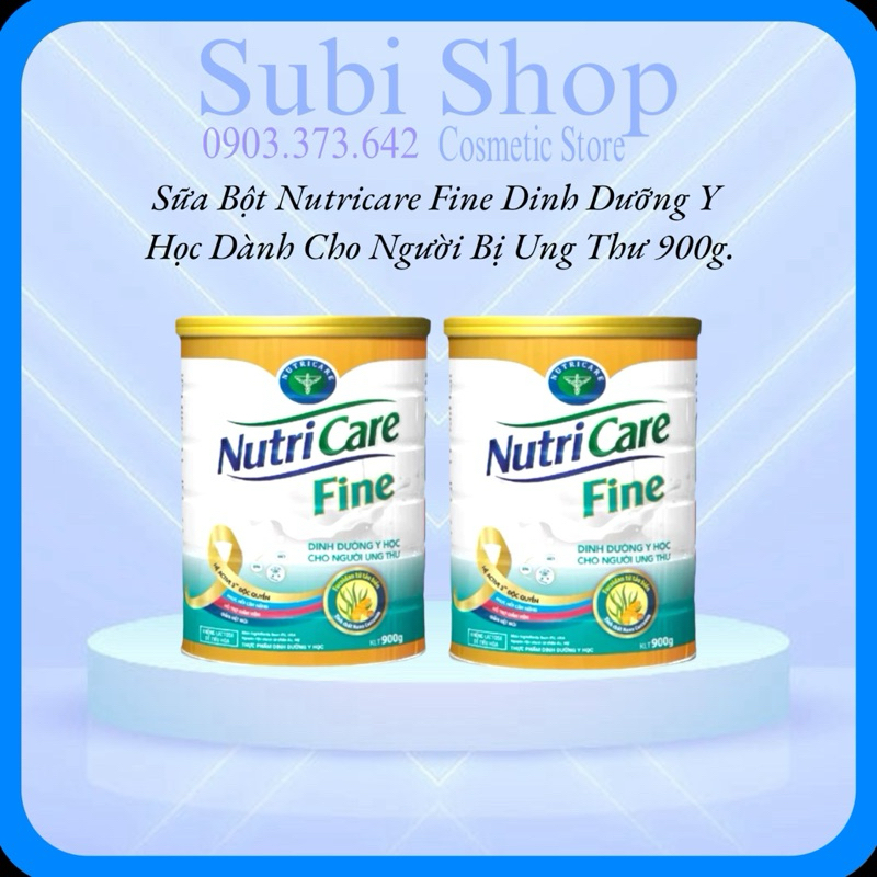 Sữa Bột Nutricare Fine Dinh Dưỡng Y Học Dành Cho Người Bị Ung Thư 900g. | Shopee Việt Nam
