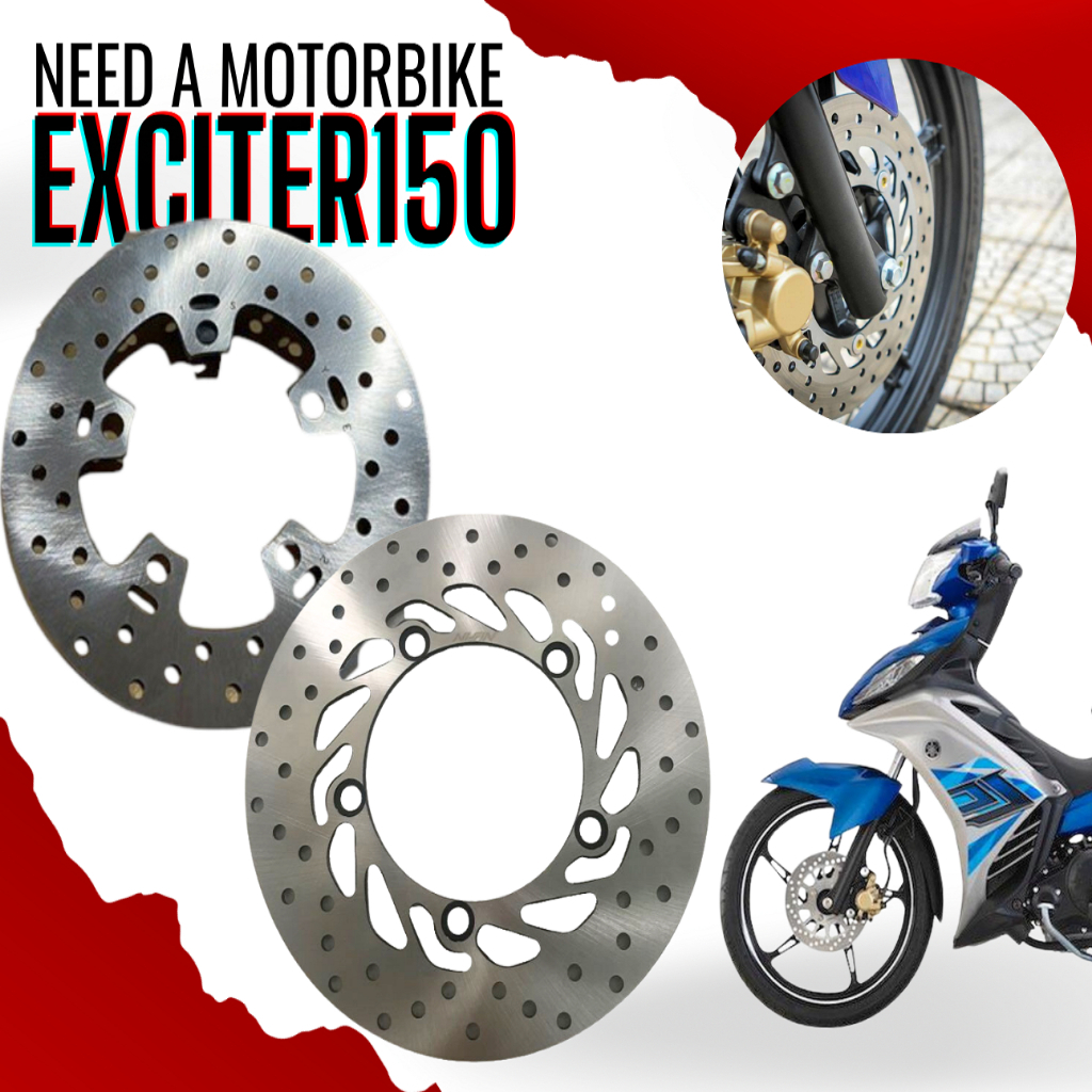 Đĩa phanh trước sau Exciter 150, đĩa thắng Ex 150 | Shopee Việt Nam
