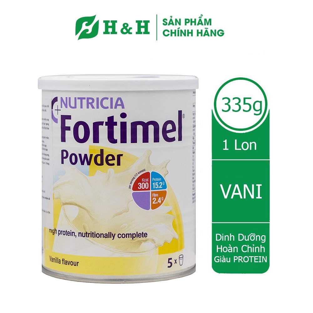 Sữa bột Fortimel Powder Vanilla (335g) - Dinh dưỡng hoàn chỉnh giàu ...