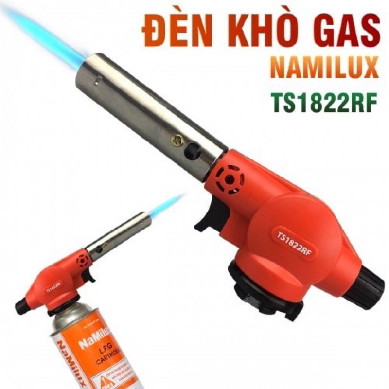 Đèn khò gas mini NAMILUX TS1822RF - Sử dụng lon gas mini | Shopee Việt Nam