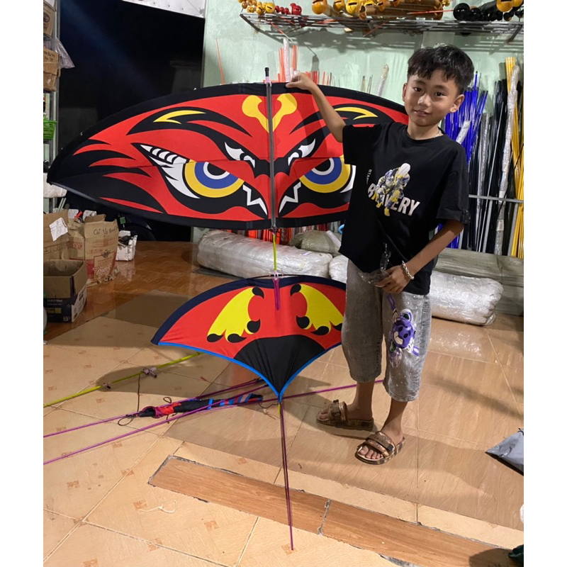 Diều lắp ghép cacbon 1m7 ( cong lên còn 1m5 ) | Shopee Việt Nam