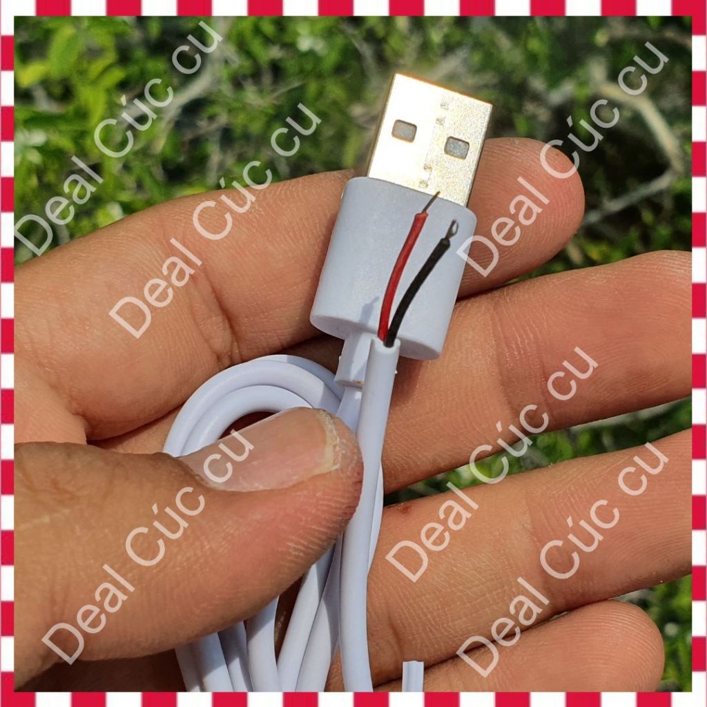 Combo 10 Dây Nguồn USB Ra 2 Đầu Âm Dương | Shopee Việt Nam