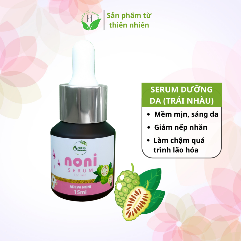 Serum Dưỡng Da Trái Nhàu ADEVA NONI SERUM Dưỡng Ẩm Cho Da Mềm Mịn, Chống Viêm Và Làm Chậm Quá ...