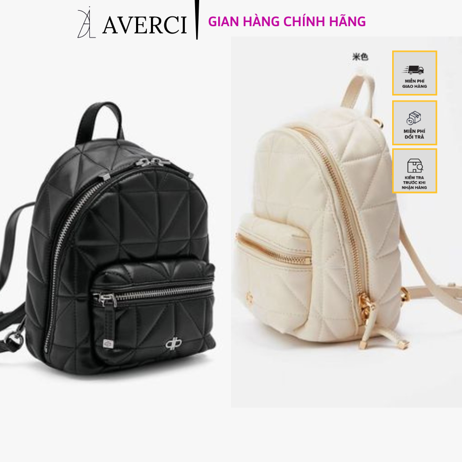 AVERCI Balo Mini, Balo Pedro 2 Màu Đen - Kem, Balo Mẫu Mới 2024 ,Balo ...